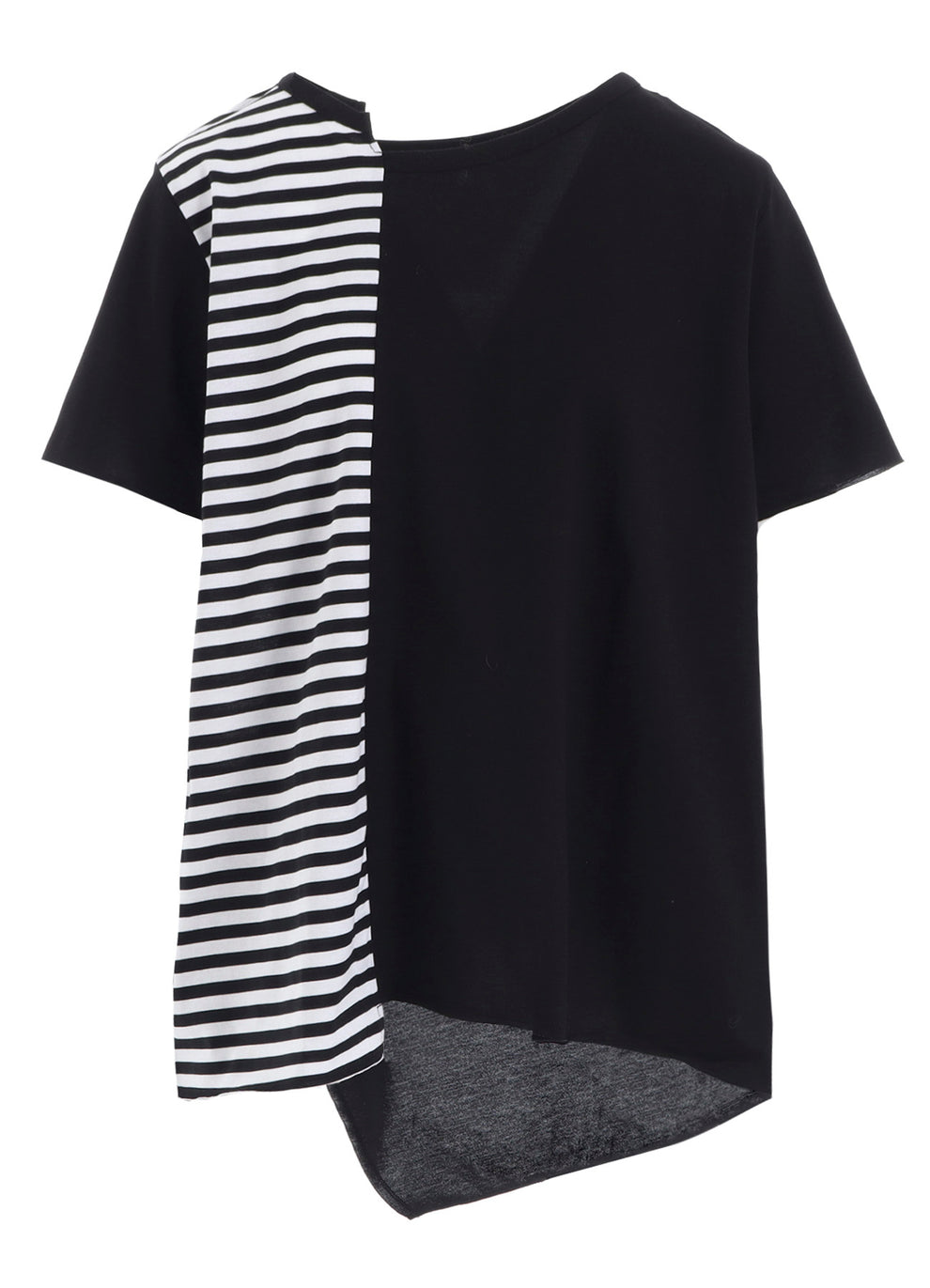 SILKET JERSEY PATTERN COMBI SHORT SLV T – THE SHOP YOHJI YAMAMOTO