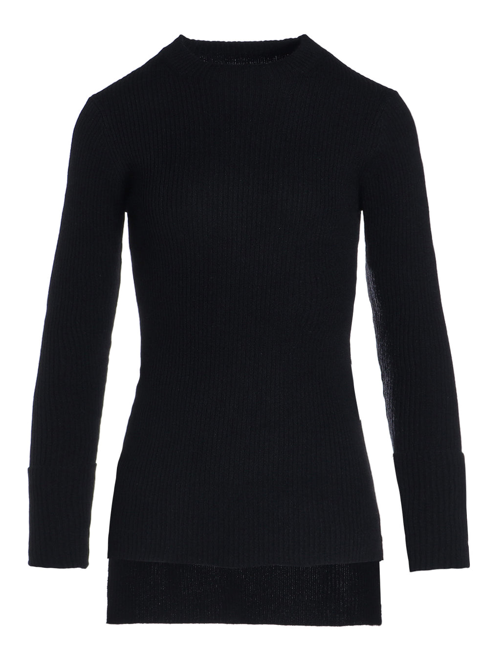 12G1P 2X2 RIB RIBBED SWEATER – THE SHOP YOHJI YAMAMOTO
