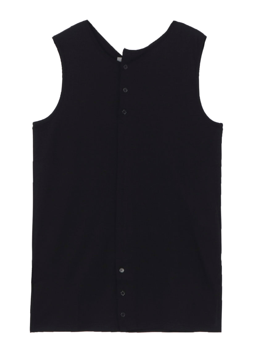 CELLULOSE COTTON MVS RIB PANELED TANK TOP – THE SHOP YOHJI YAMAMOTO