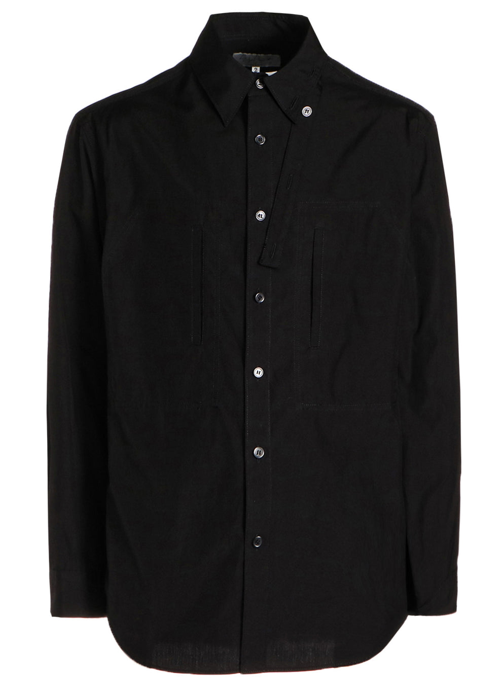 CHAIN STITCH STRING COLLAR BLOUSE – THE SHOP YOHJI YAMAMOTO