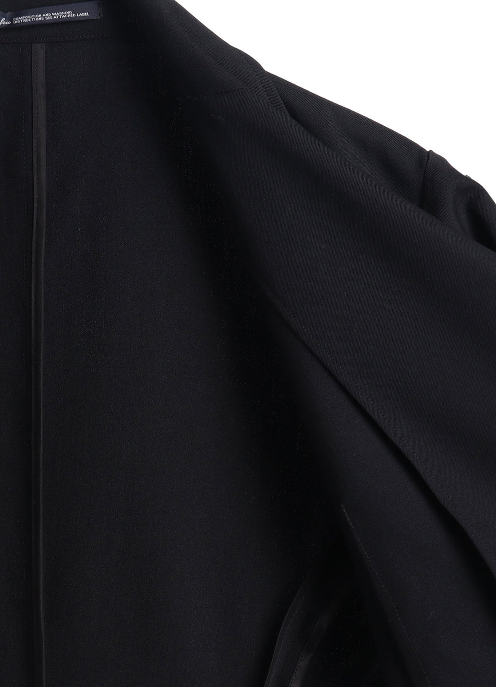 WOOL GABARDINE BACK LONG JACKET – THE SHOP YOHJI YAMAMOTO