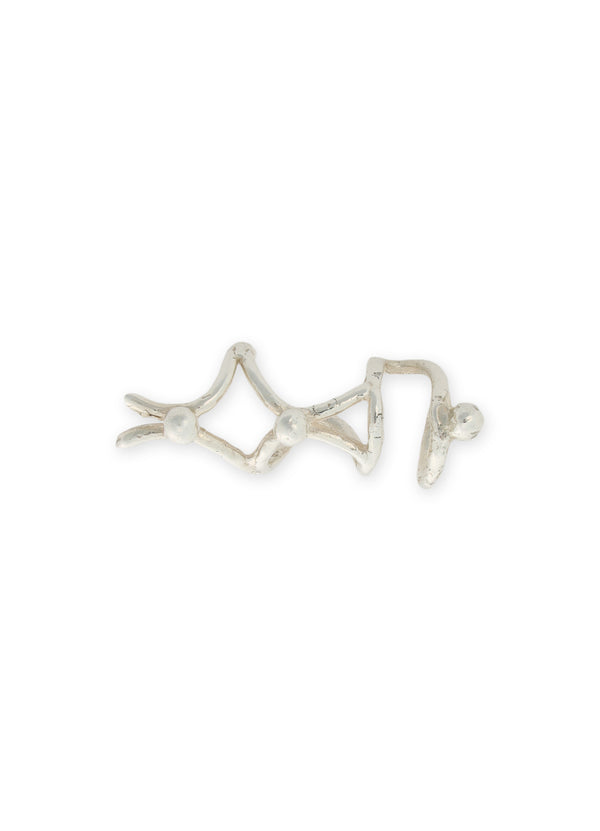 SILVER 925 TATTOO-STYLE EAR CUFF/ A – THE SHOP YOHJI YAMAMOTO