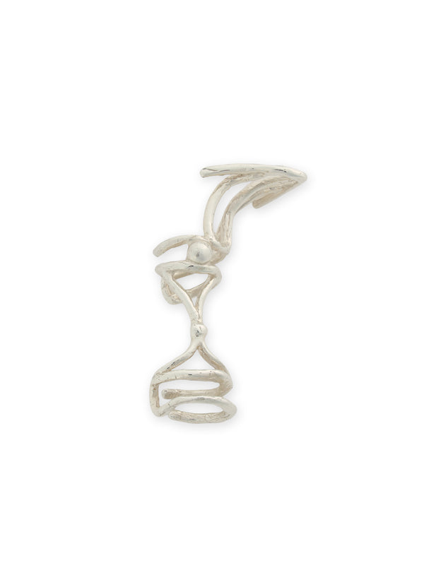 SILVER 925 TATTOO-STYLE EAR CUFF/ B – THE SHOP YOHJI YAMAMOTO