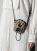 COTTON LINEN TWILL / LEATHER POUCH – THE SHOP YOHJI YAMAMOTO