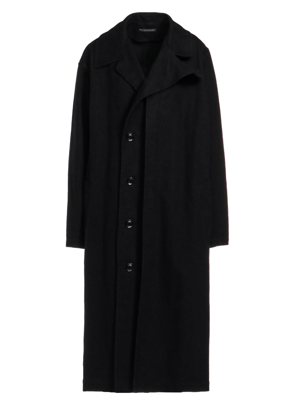 C/LI GABARDINE LEFT FACING COAT – THE SHOP YOHJI YAMAMOTO
