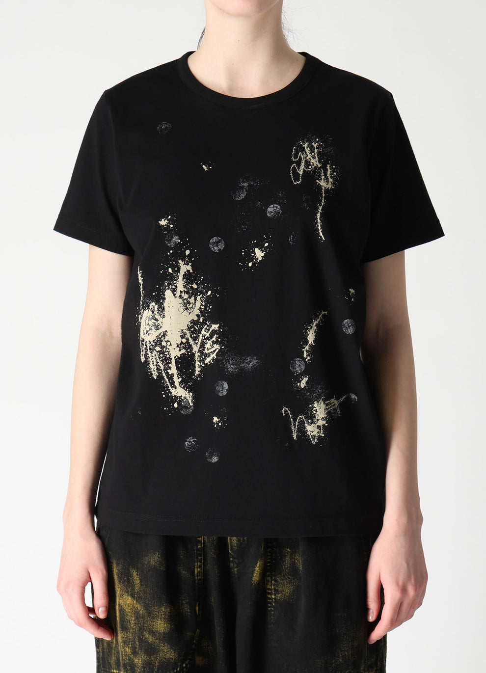 30/- JERSEY Y'S LOGO PRINT SHORT SLEEVE T-SHIRTS – THE SHOP YOHJI YAMAMOTO