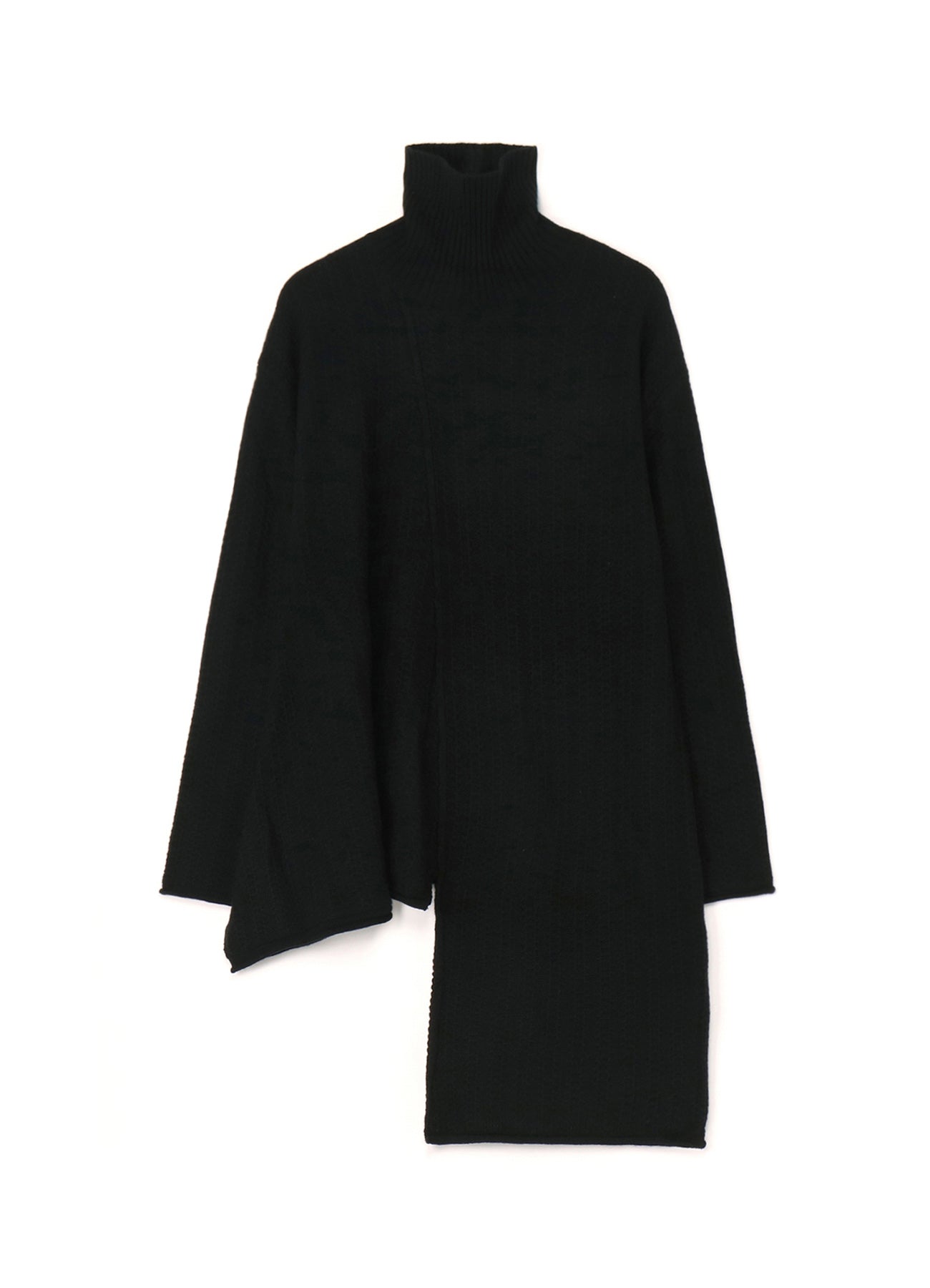 TUCK STITCH ASM FLARE TURTLE NECK PO – THE SHOP YOHJI YAMAMOTO