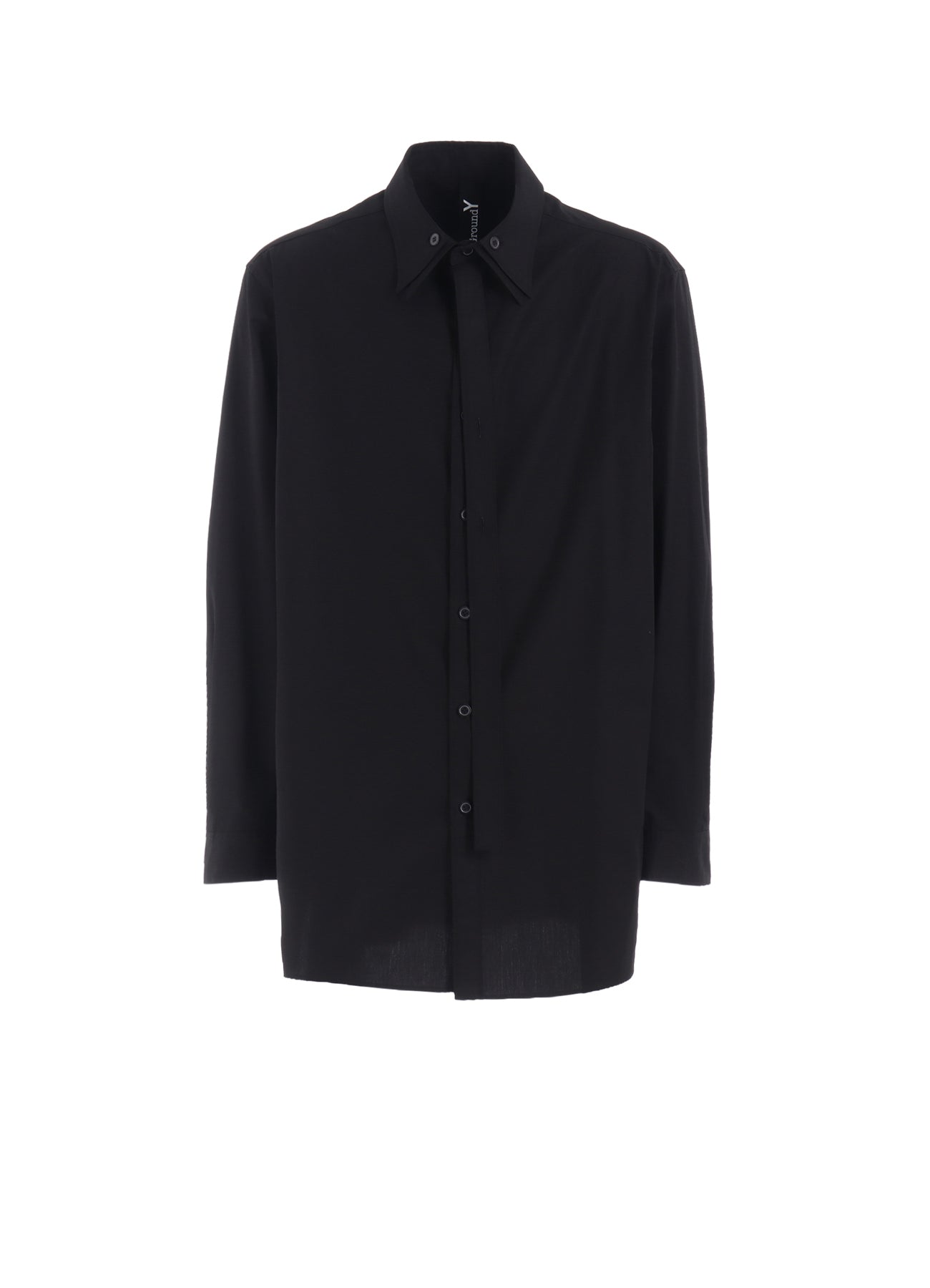 COTTON BROAD DOUBLE-LAYER COLLAR SHIRT – THE SHOP YOHJI YAMAMOTO