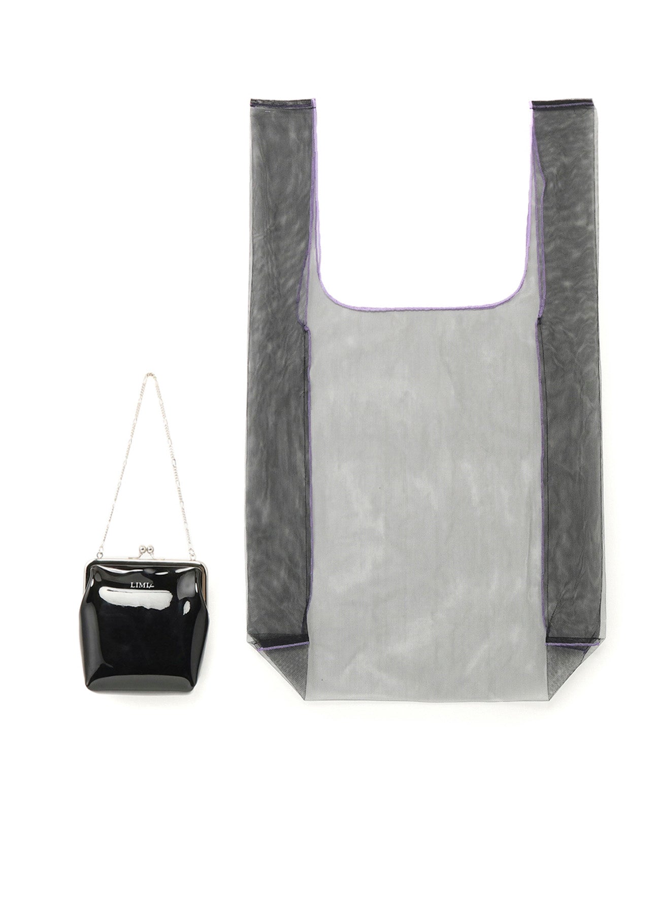 Tulle + PVC Combi Convenience Bag – THE SHOP YOHJI YAMAMOTO