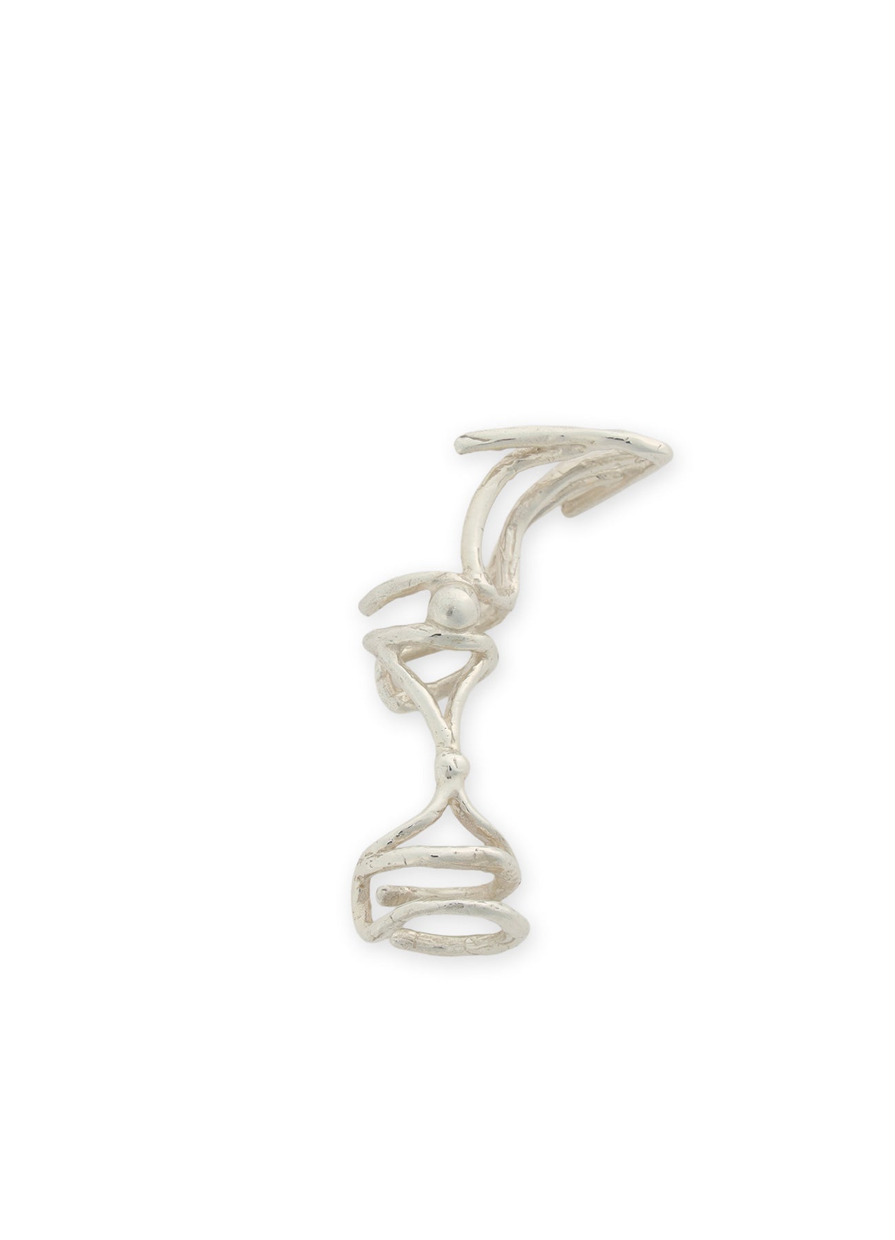 SILVER 925 TATTOO-STYLE EAR CUFF/ B – THE SHOP YOHJI YAMAMOTO