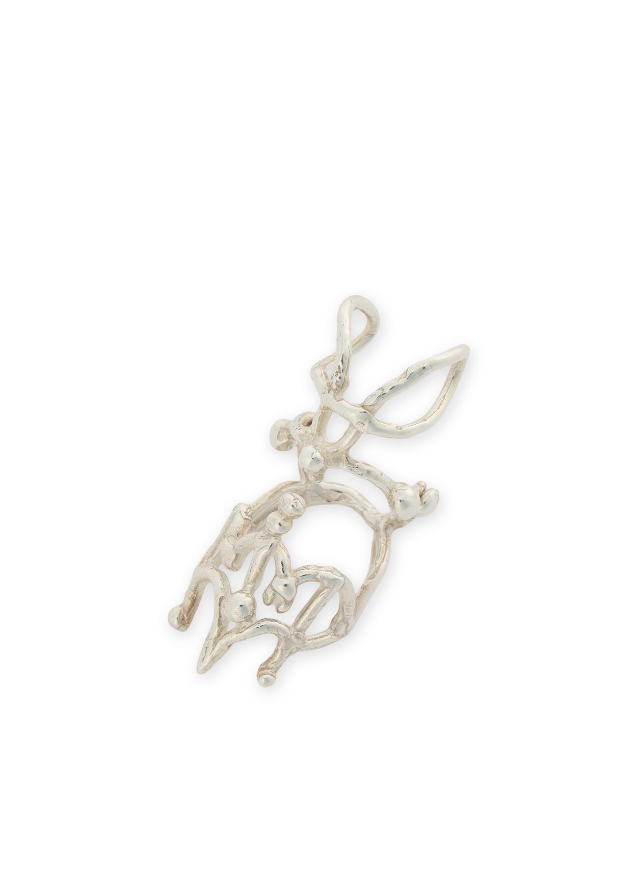 SILVER 925 TATTOO-STYLE RING/ B – THE SHOP YOHJI YAMAMOTO