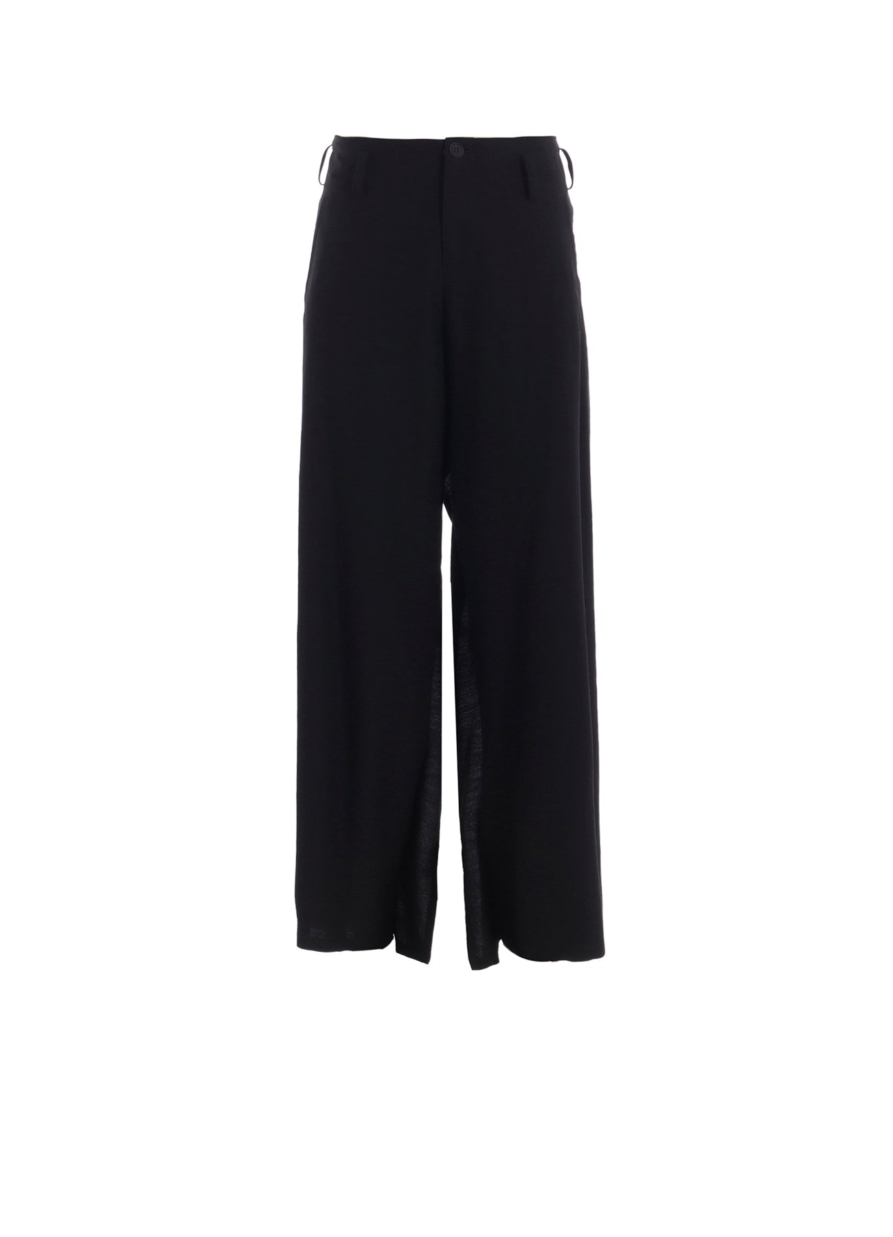 MILLED GABARDINE FRILLED PANTS – THE SHOP YOHJI YAMAMOTO