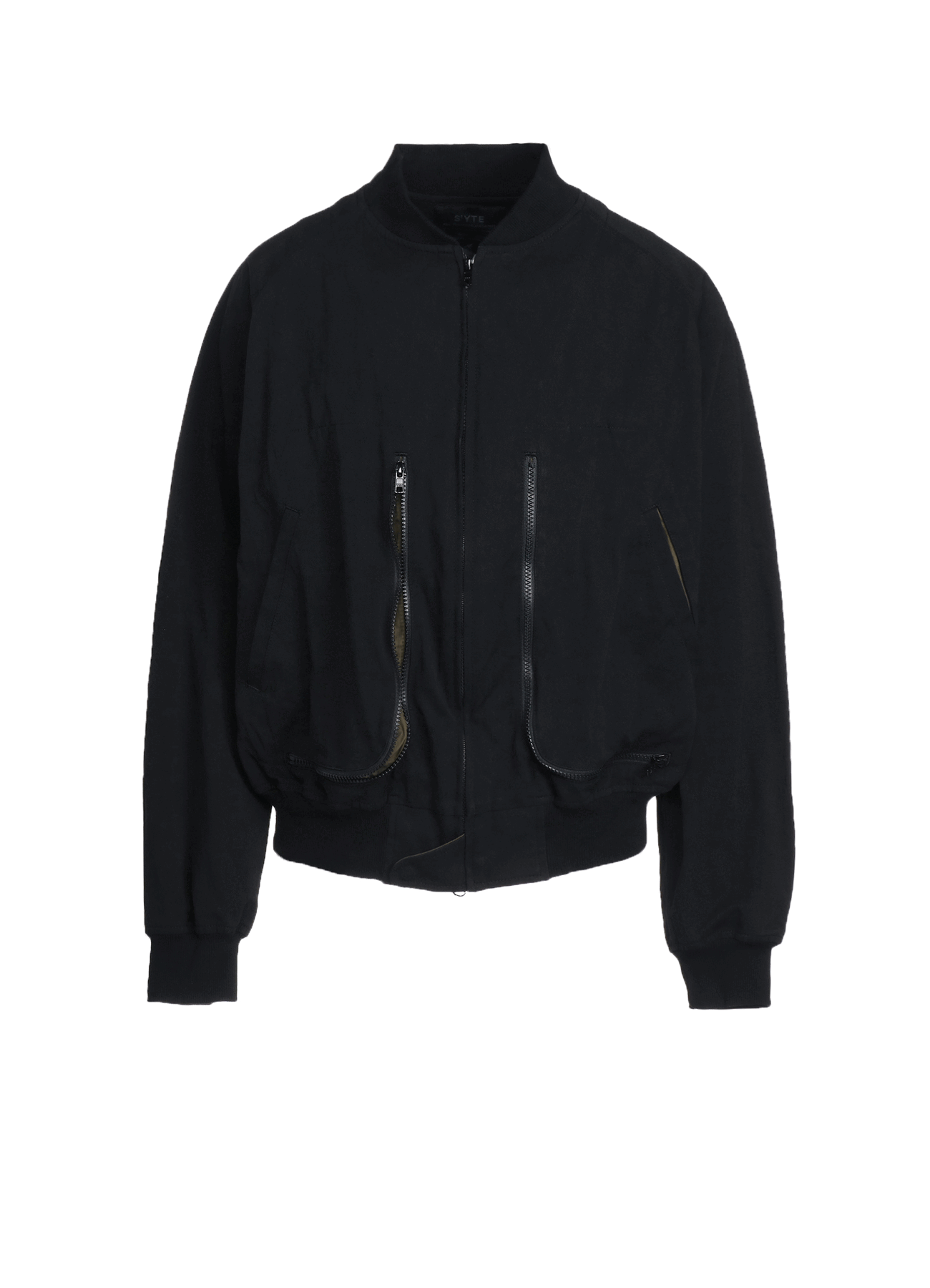 COTTON/HEMP TWILL GUSSETED ZIPPERED POCKET BLOUSON – THE SHOP YOHJI ...