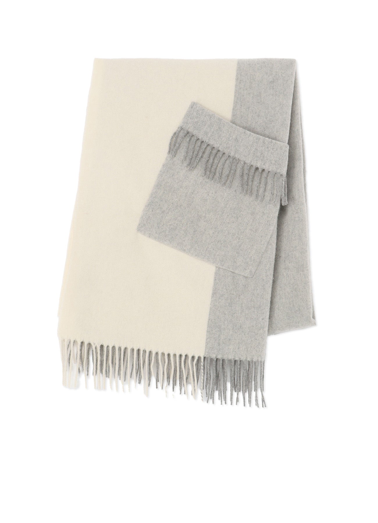 FULLING WOOL SHAWL – THE SHOP YOHJI YAMAMOTO