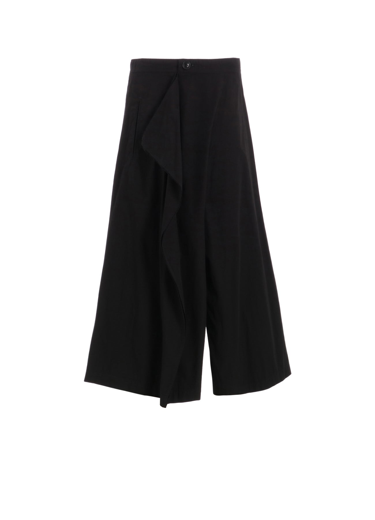 COTTON BROAD GARMENT DYEING SKIRT PANTS – THE SHOP YOHJI YAMAMOTO